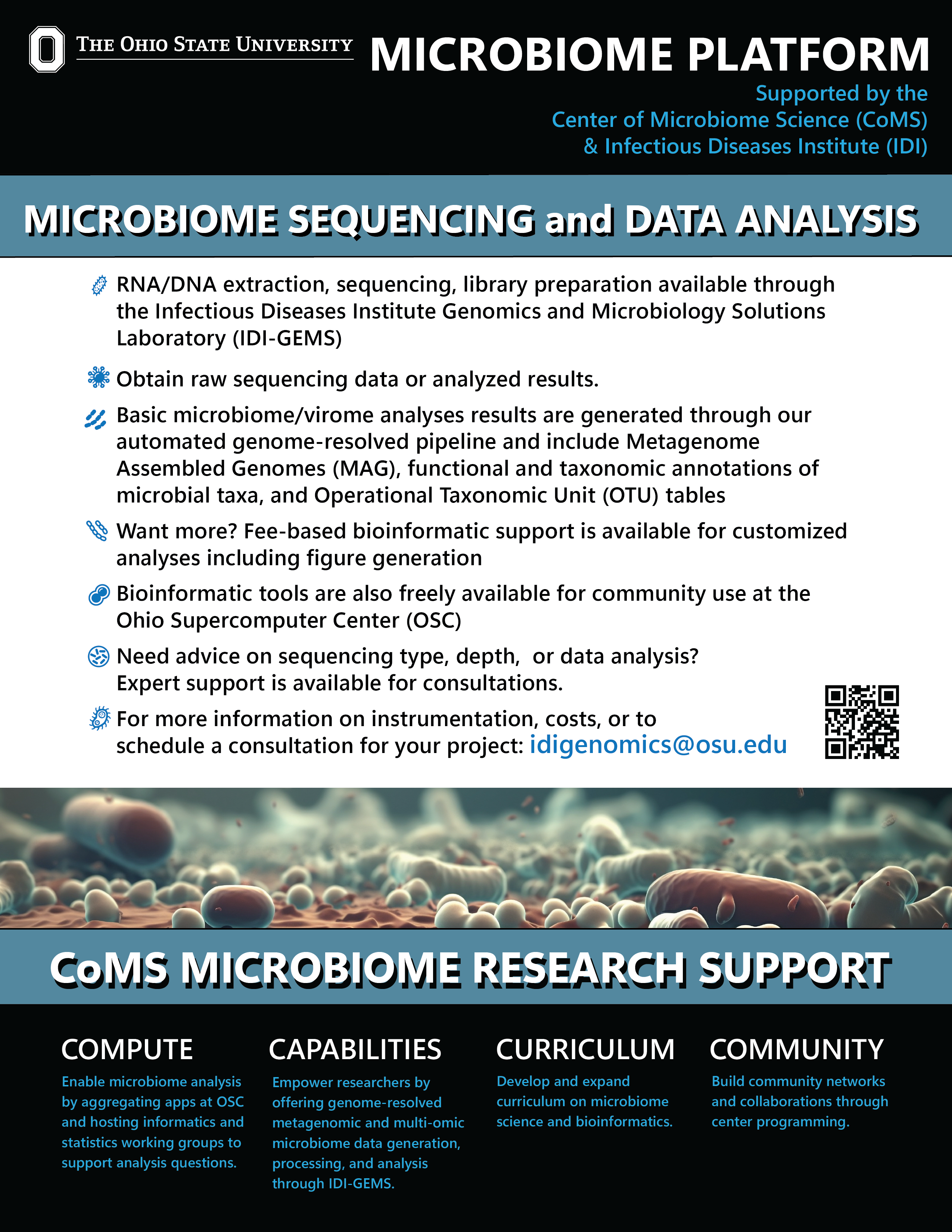 Microbiome Platform | Center of Microbiome Science